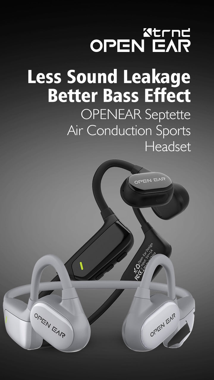 TRND OPENEAR - Open-Ear Wireless Headset with Air Conduction Technolog ...